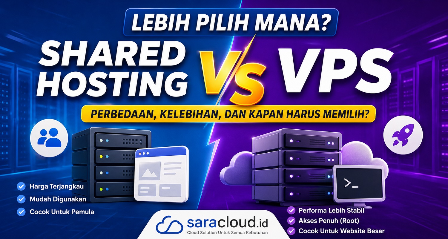 SaraCloud - Domain & Hosting Premium Indonesia