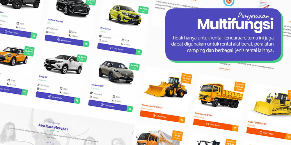 Website Rentalan Terima Beres Termasuk Hosting & Domain | Saracloud.id